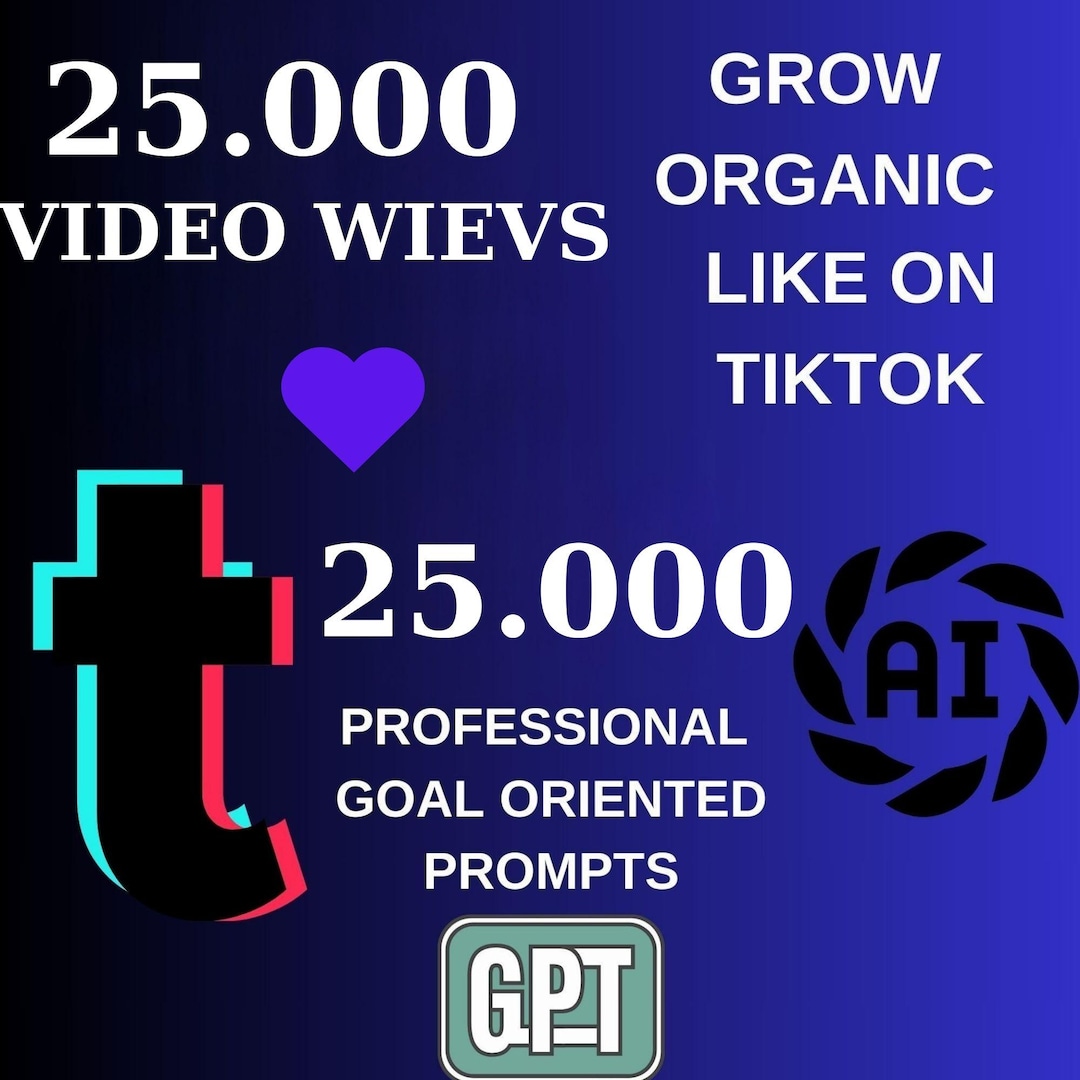 25.000 Tiktok Video Views Growth Tactics Make 100% Results E-book ...