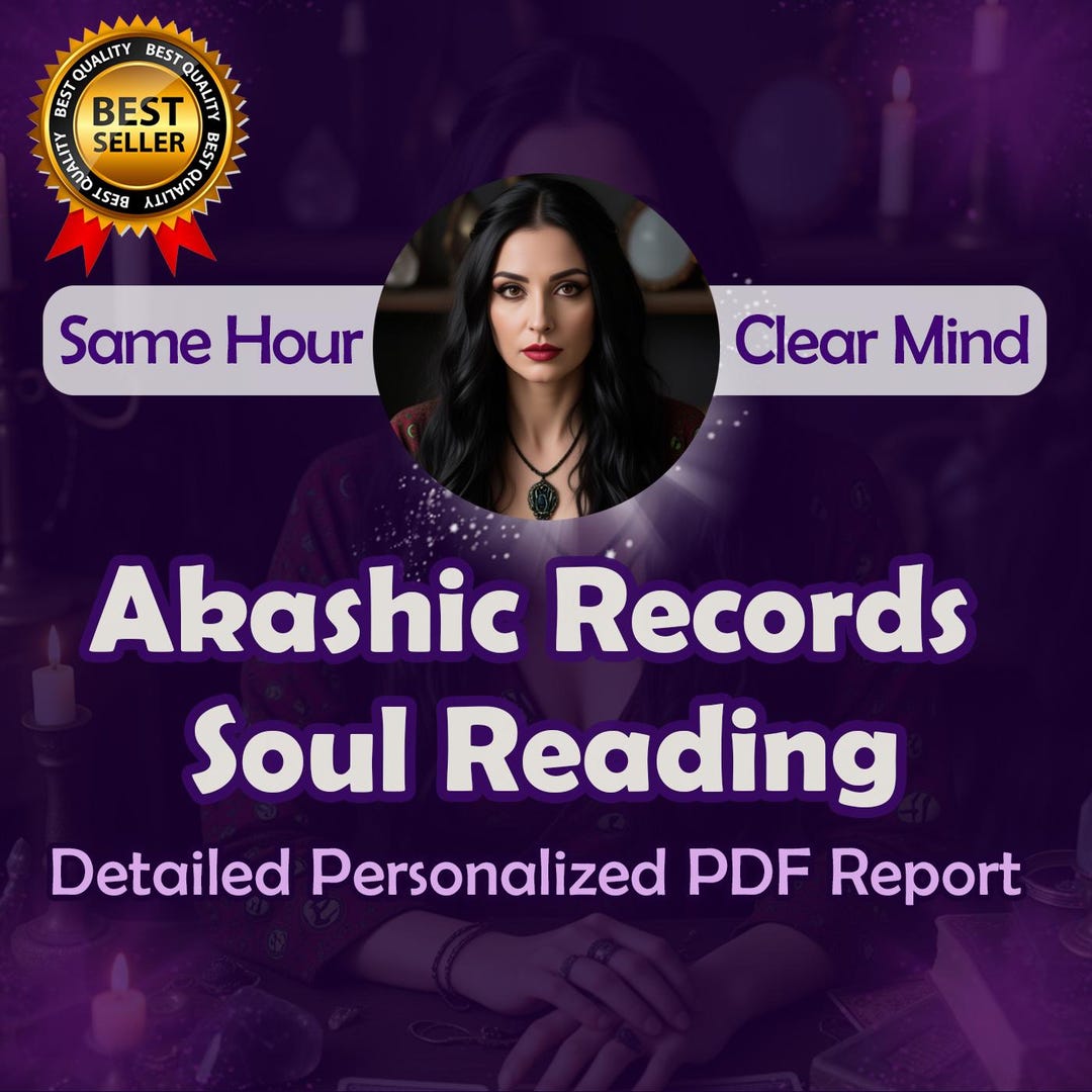 Akashic Records Soul Reading, Personalized PDF Report, Spiritual Guidance, Akashic Records ...