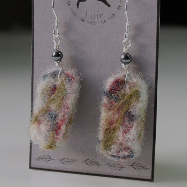 Wool Earrings - Etsy