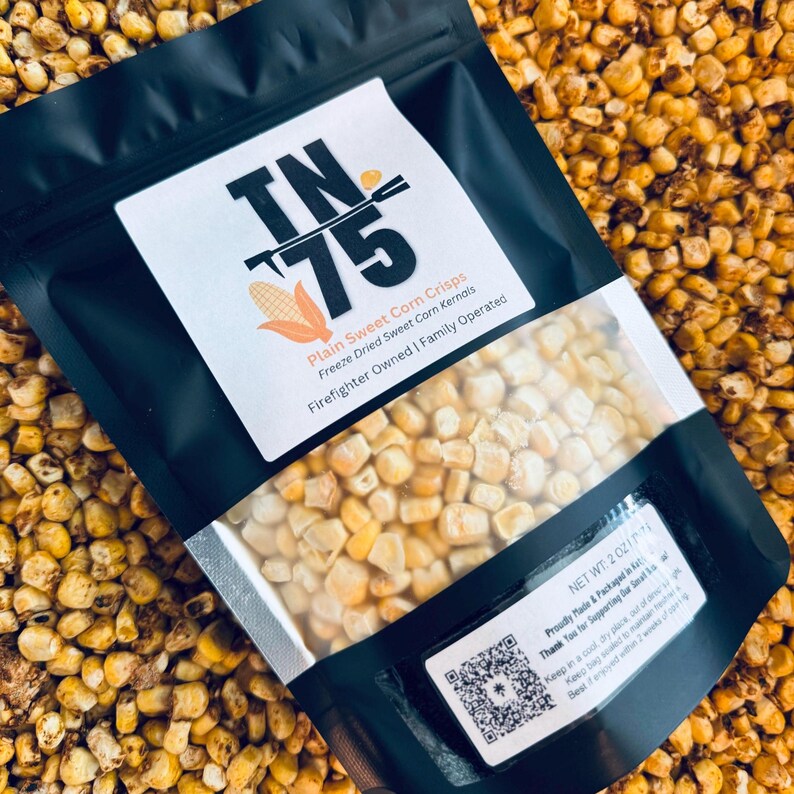 Plain Sweet Corn Crisps | Freeze Dried Snack | Freeze Dried Corn - Etsy