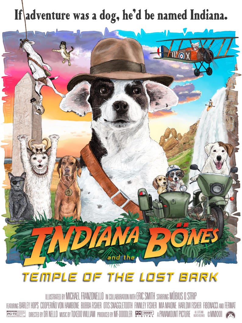 Indiana Bones - Poster - Etsy