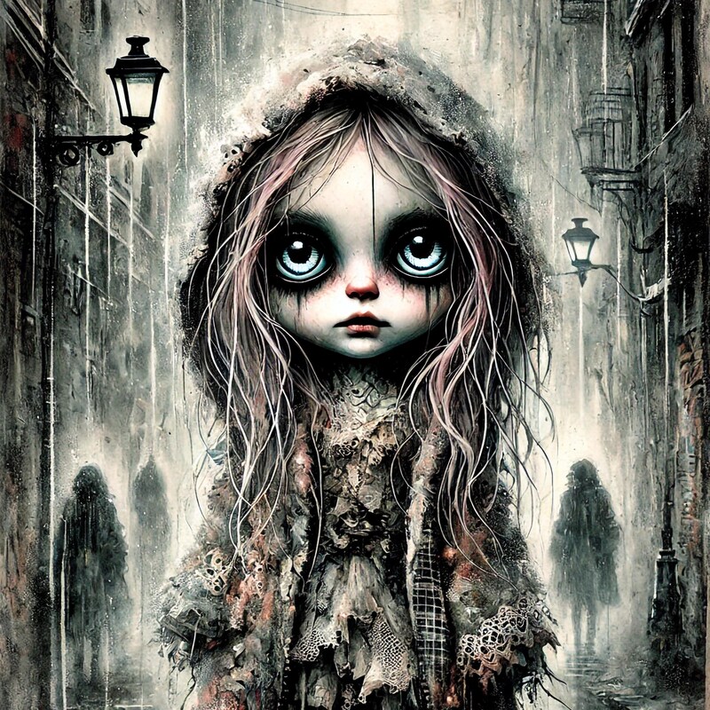 Sad Eye Doll - Etsy