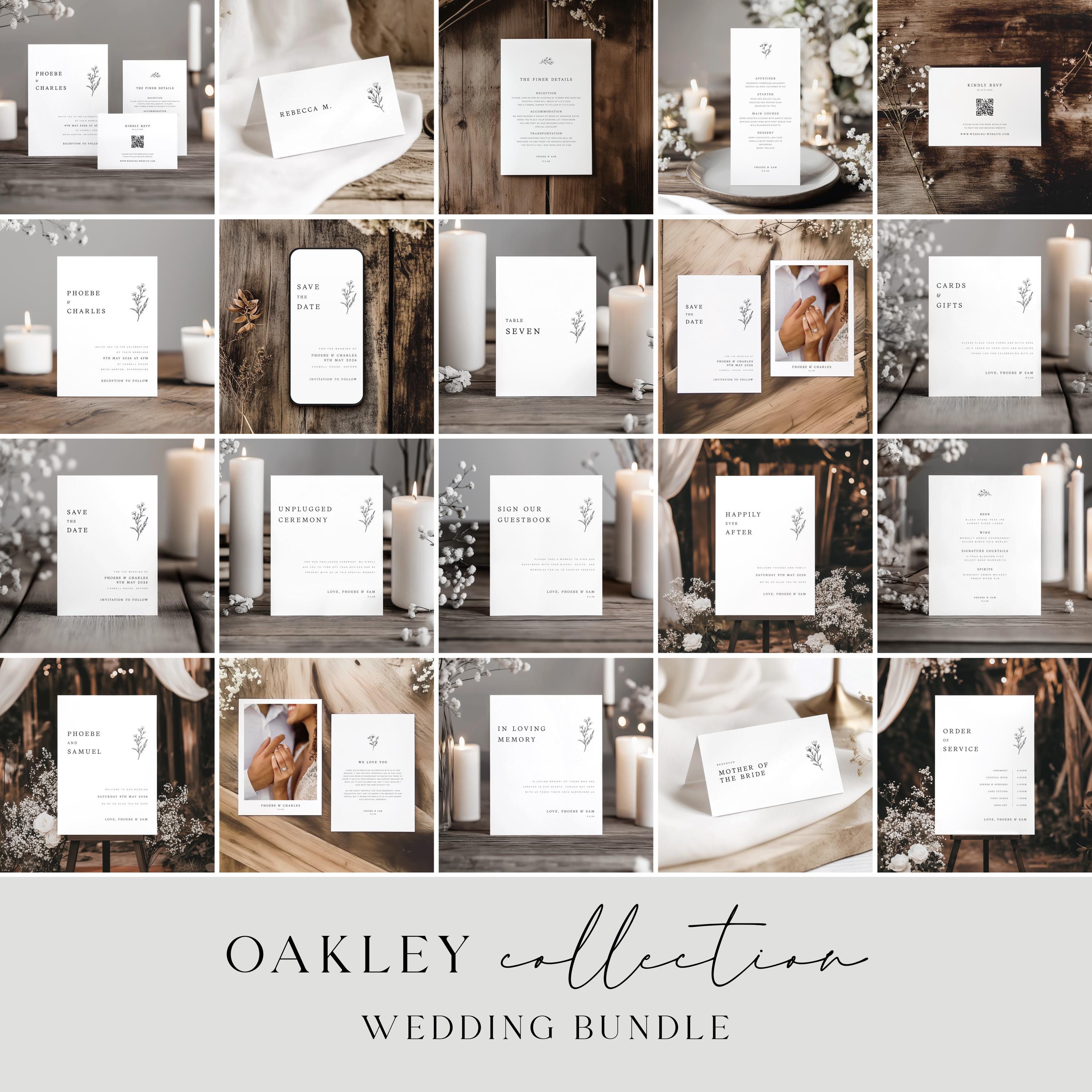 Unplugged Ceremony Sign, Large DIY Canva Wedding Template, Editable No ...