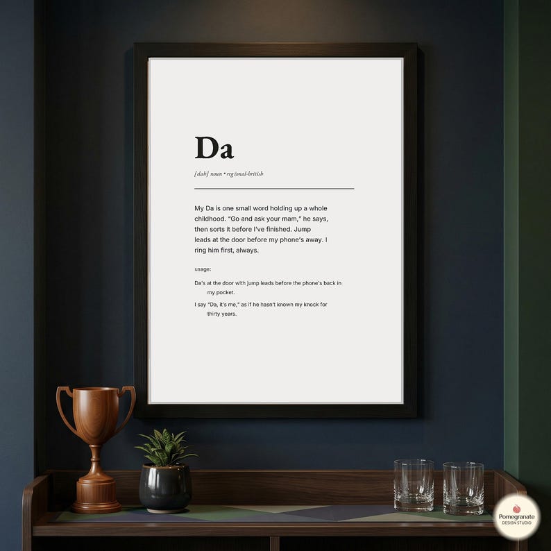 Da Definition Print: British Slang Wall Art (digital Download) - Etsy