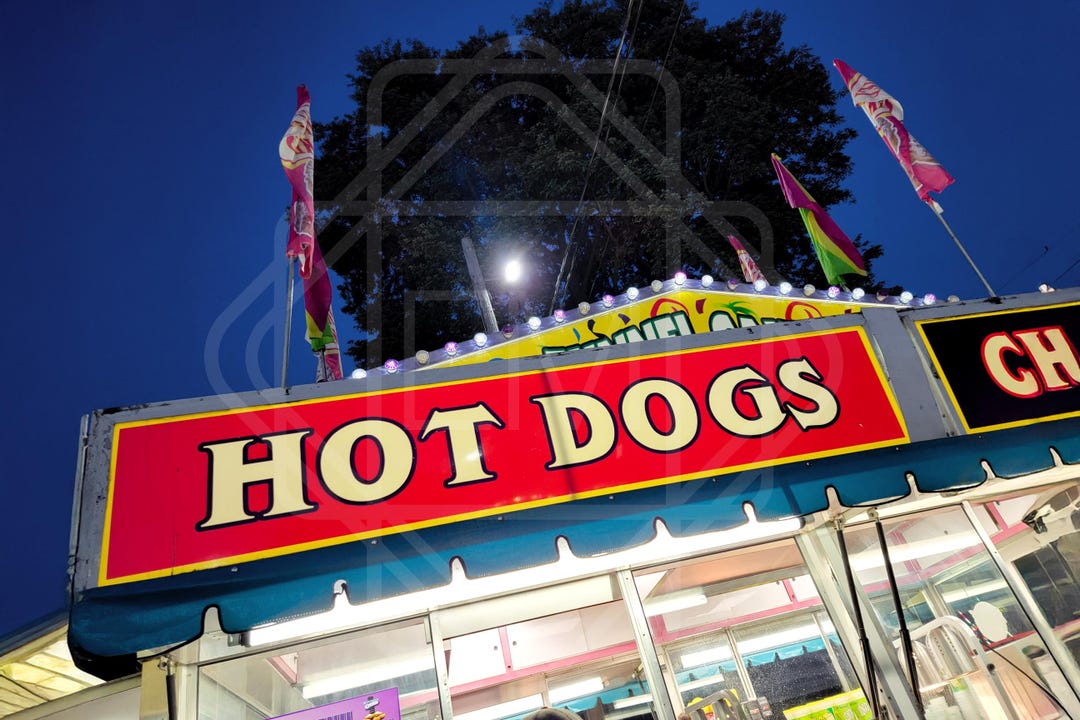 Carnival Hot Dogs - Etsy