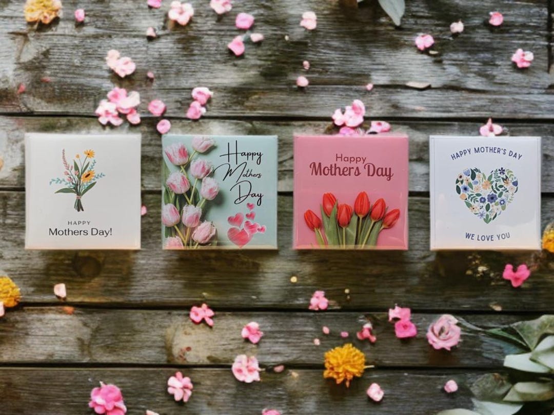 Mother’s Day Magnet Set – 4-pack Ready-made Designs - Etsy
