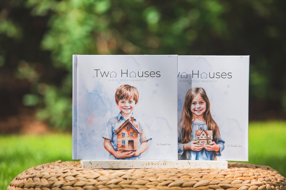 Two Houses: A Story About Separation (boy Version) by Alexandra Gunn - Etsy