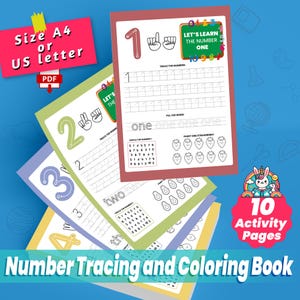 Apprenez à écrire les nombres de 1 à 10 | Recherche de numéros et ...