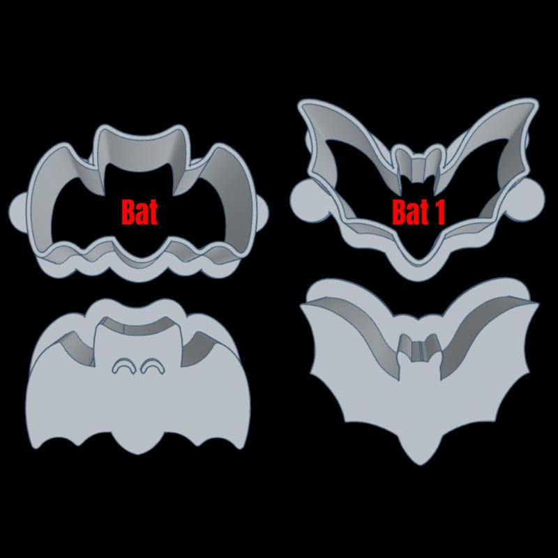 Bat Shapes - Etsy