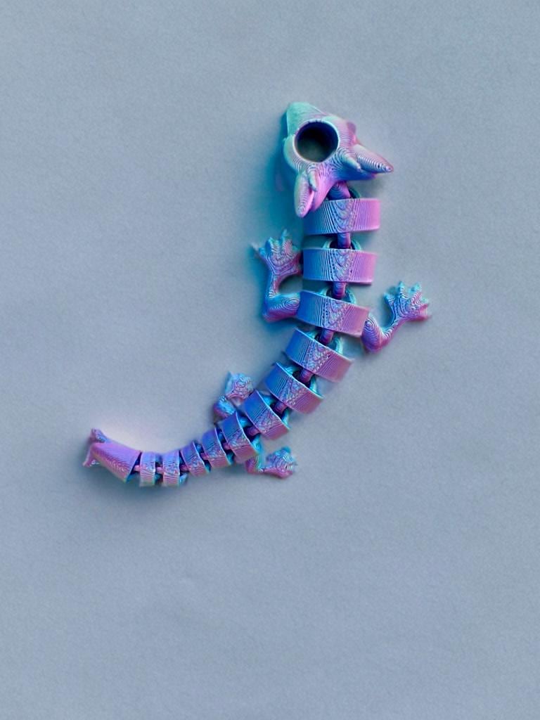 DIGITAL DOWNLOAD Dragon Articulated Flexi Straw Topper STL - Etsy