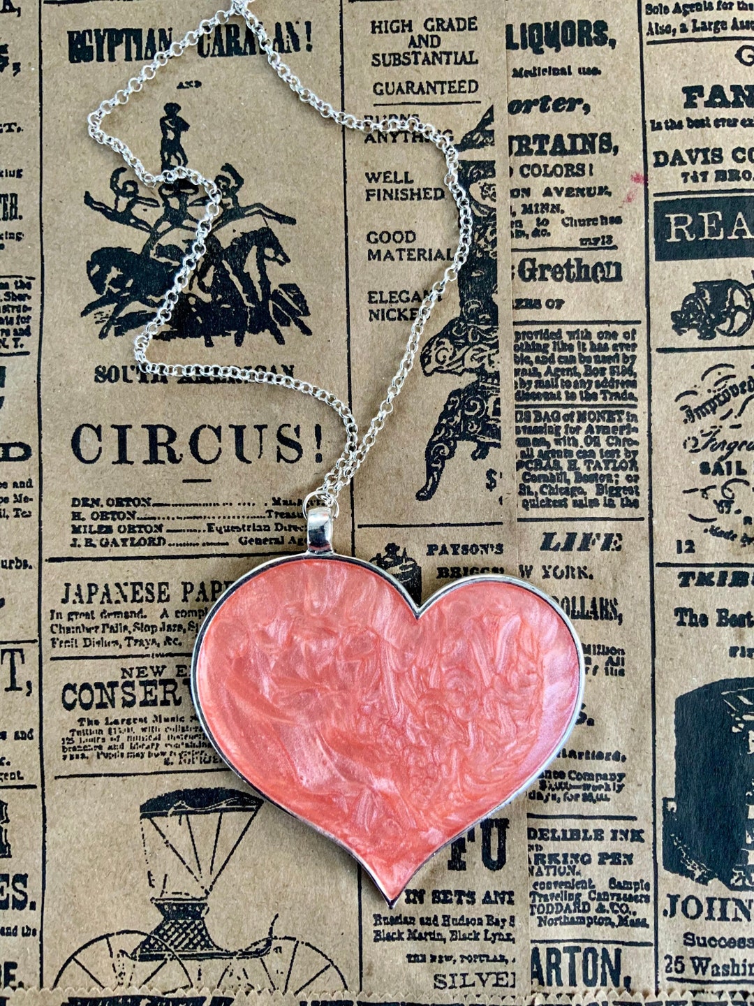 Hey Girl Hey Heart Pendant Valentines Day Gifts for Her Viral Etsy ...