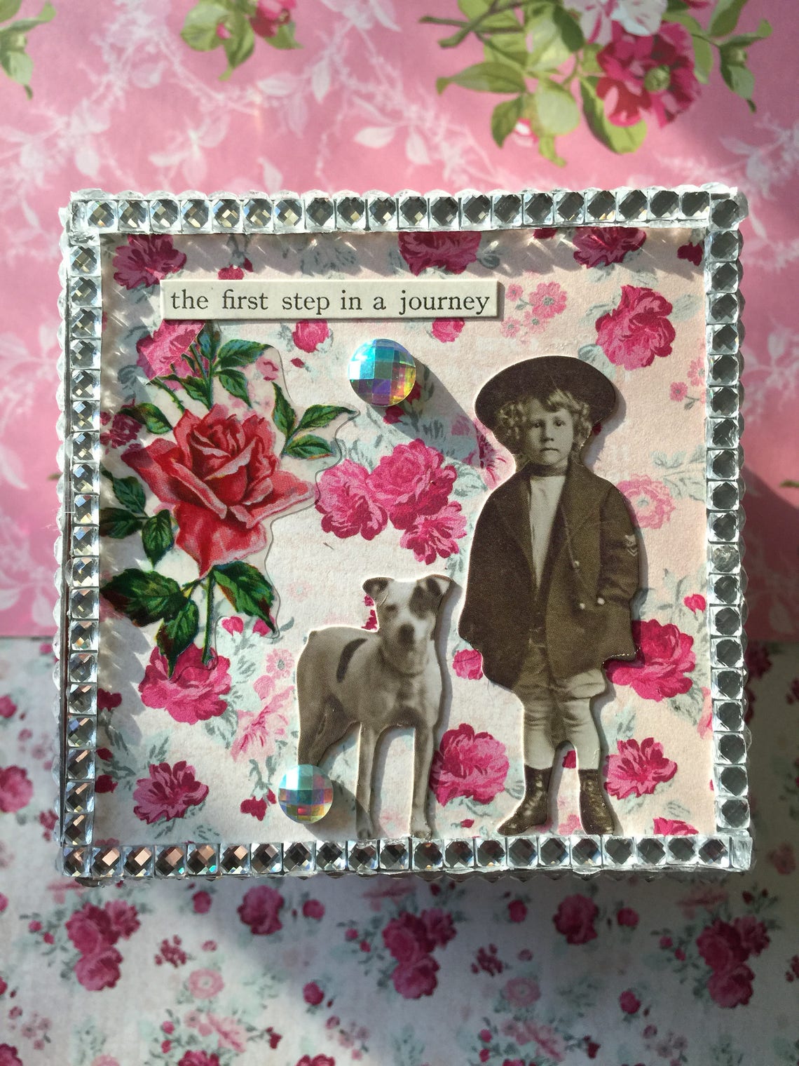Victorian Art Cube Collage Cube 6 Sided Cube 3 D Alteredhead on Etsy ...