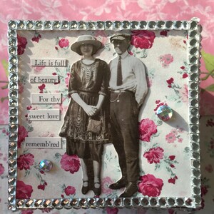 Victorian Art Cube Collage Cube 6 Sided Cube 3 D Alteredhead on Etsy ...