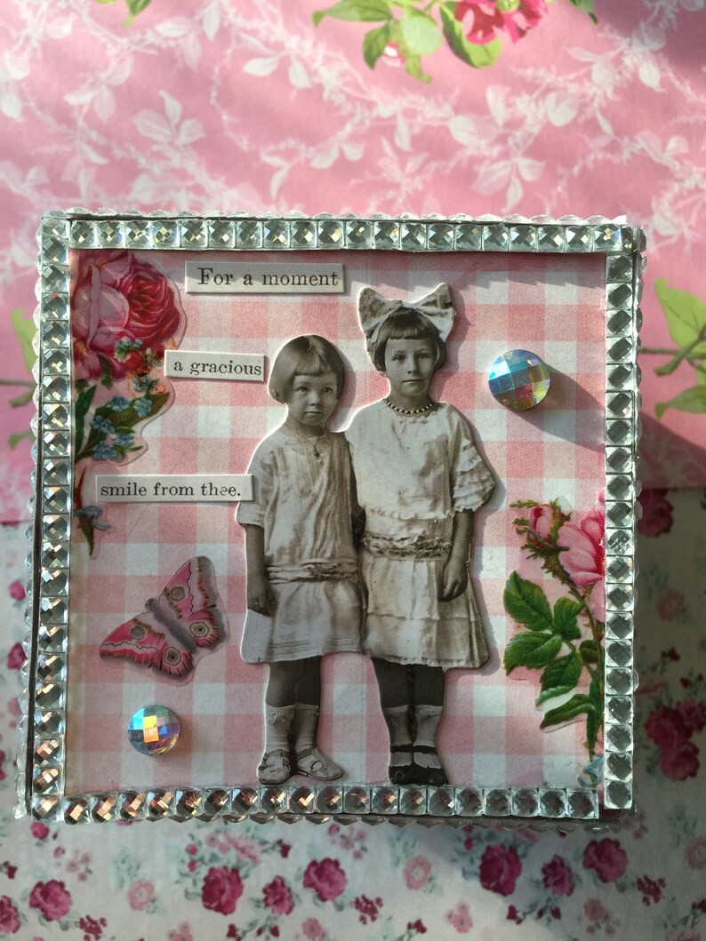 Victorian Art Cube Collage Cube 6 Sided Cube 3 D Alteredhead on Etsy ...