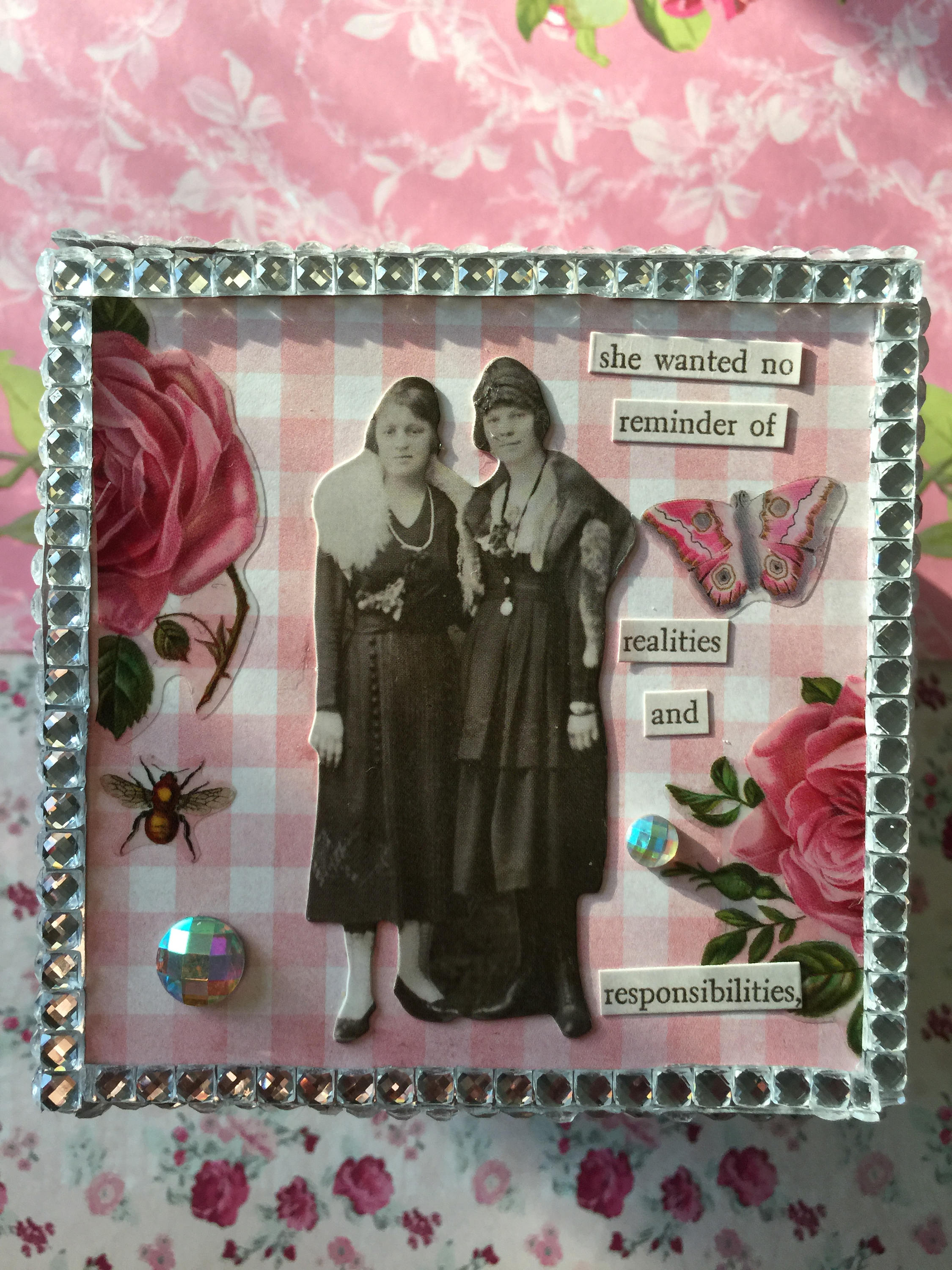 Victorian Art Cube Collage Cube 6 Sided Cube 3 D Alteredhead on Etsy ...