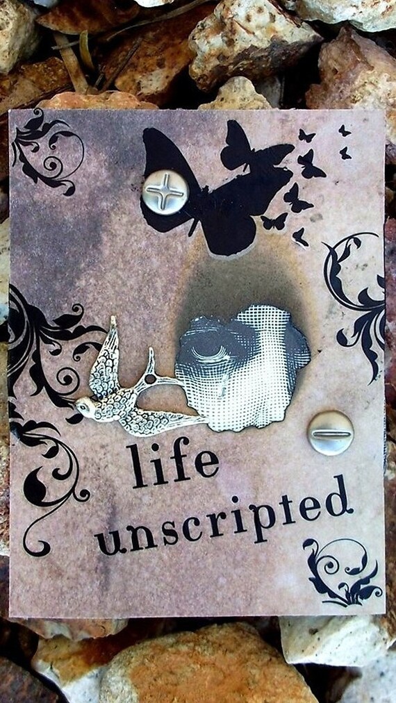 Crossed Out Name Grunge Aceo Originals Grunge Movement Art | Etsy