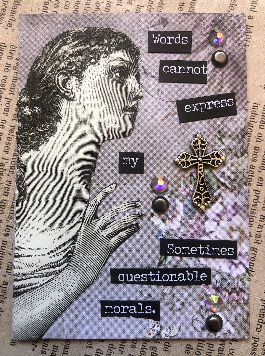 Artist Trading Cards ACEO Originals ALTEREDHEAD on Etsy - Etsy