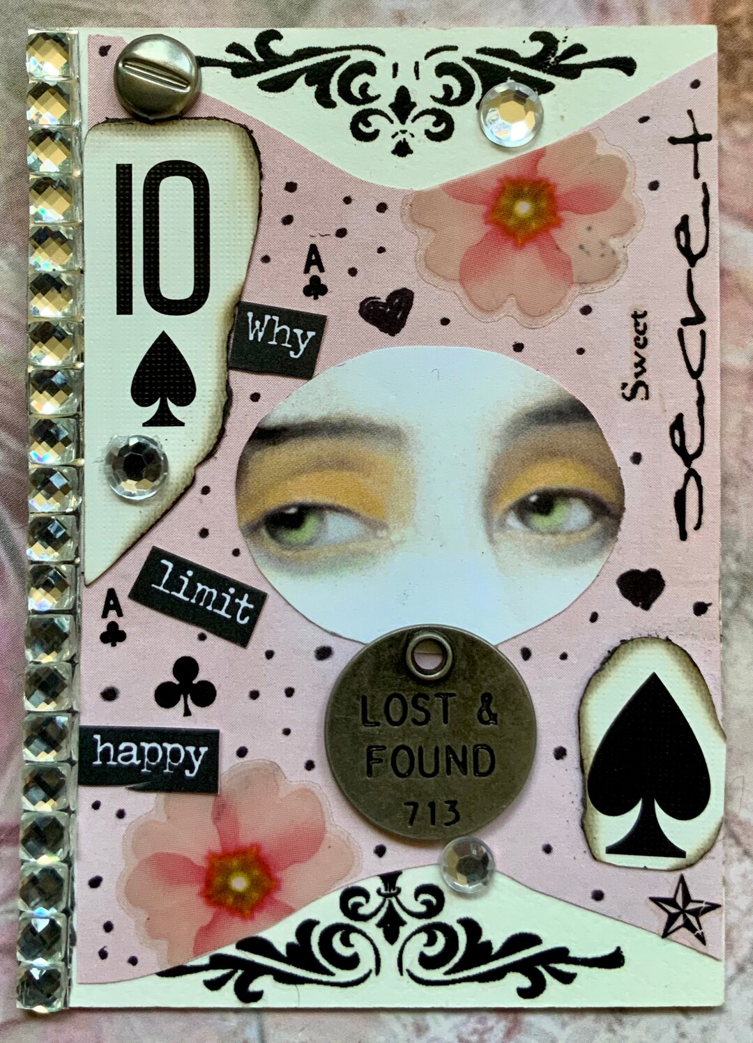 My Secret Artist Trading Cards Mixed Media Obscure Cards ACEO ...