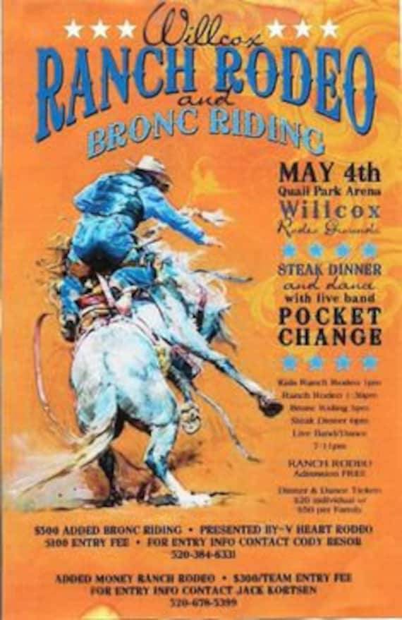 Rodeo Posters Kit 2 5 Images - Etsy
