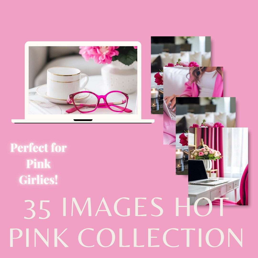 Hot Pink Stock Photos 35 - Etsy