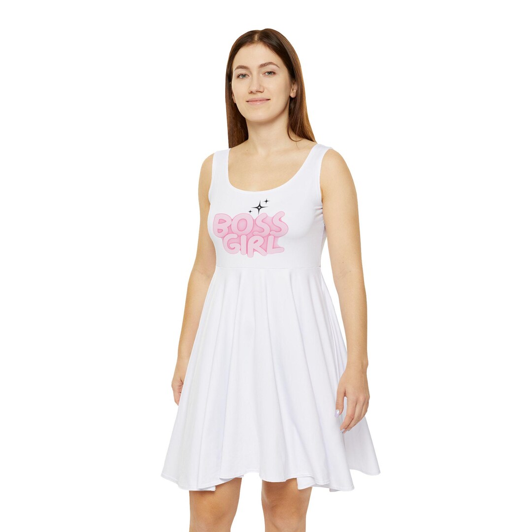 Boss Girl Women's Skater Dress - Empowering Female Skater Dress, Girl ...