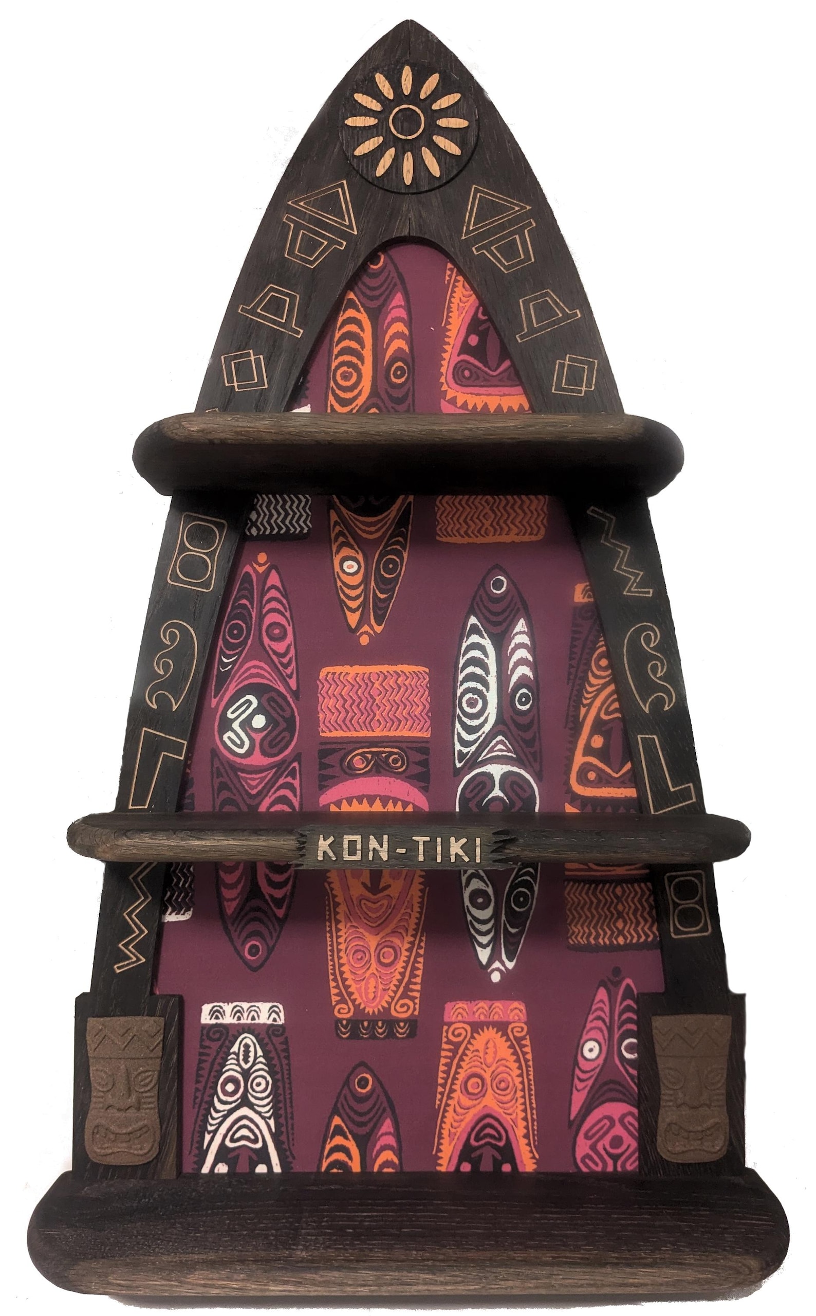 Tiki Shelf to Display Your Polynesian Themed Mugs or Other Items. - Etsy