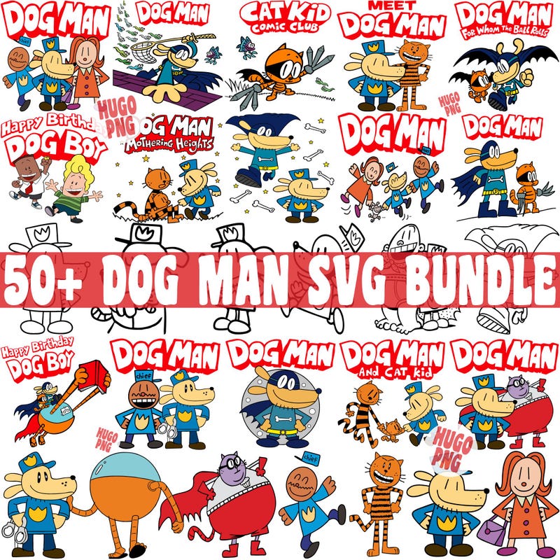 Dog Man - Etsy