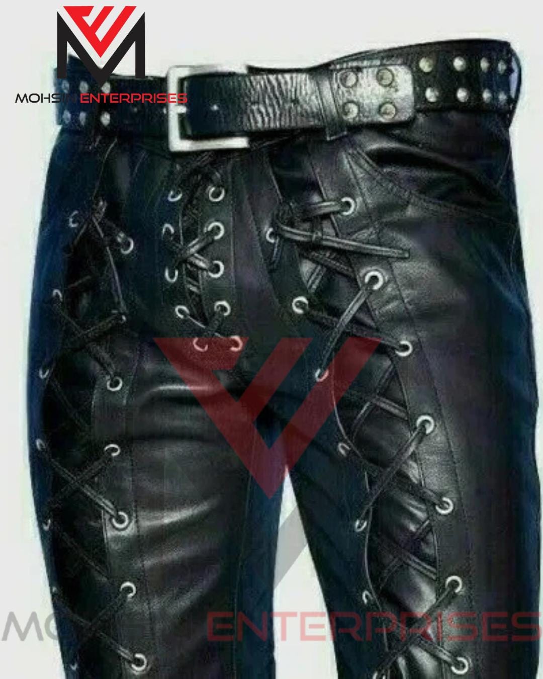 Handmade Leather Lace-up Pants: Custom Fit Trousers - Etsy