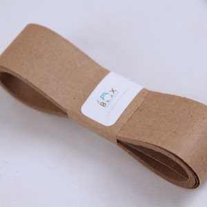 KRAFT 100 Percent Recycled Paper Ribbon 5 Yards - Etsy