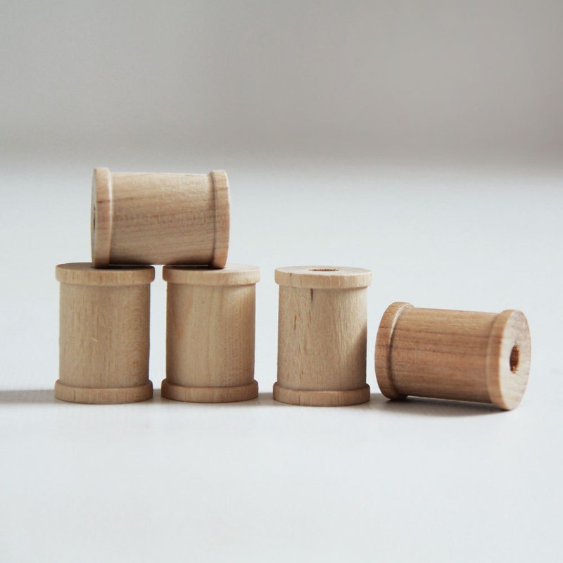 Wooden Spools - Etsy