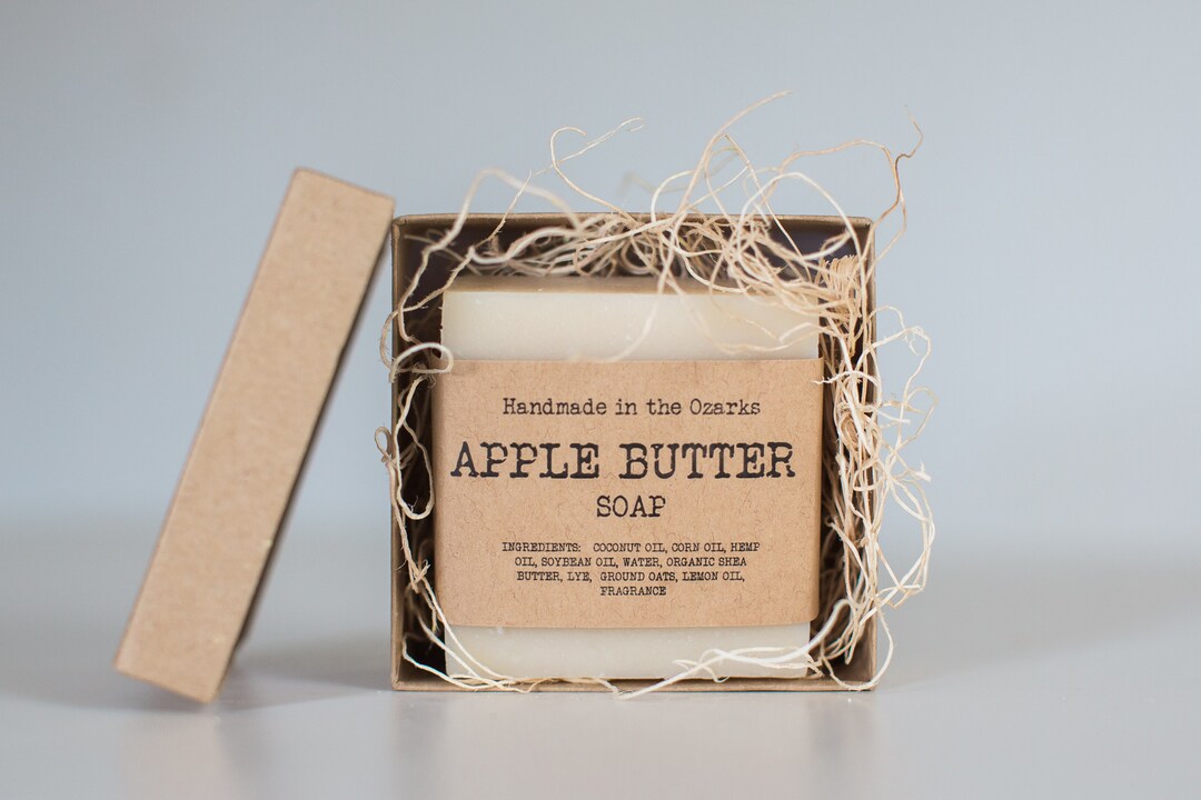 APPLE BUTTER Soap Bar - 5 Ounce - With or Without Soap Holder - Etsy