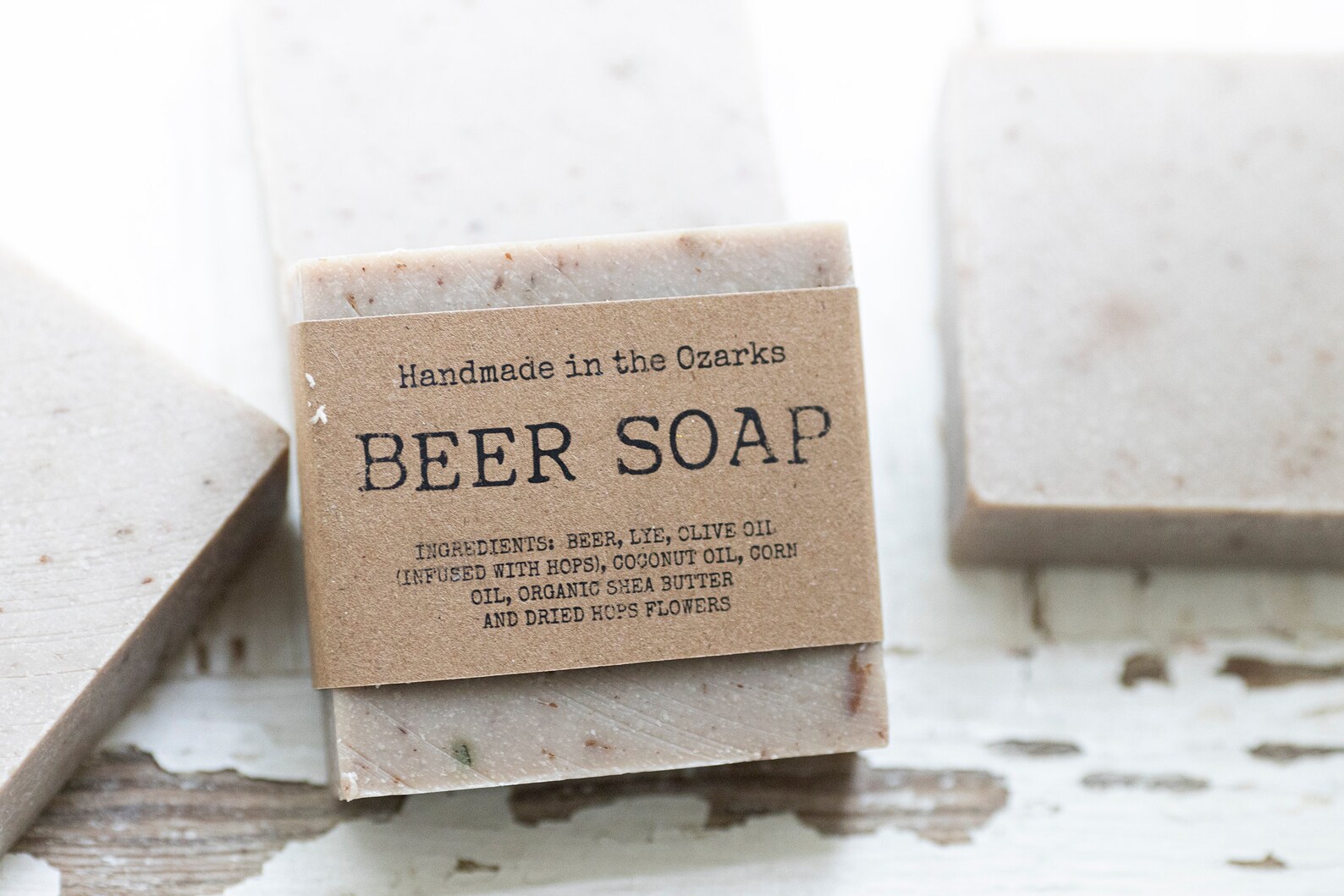Handmade Beer Soap | All Natural Hops Soap, 5oz Bar - Etsy