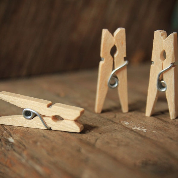 Mini Clothes Pins - Etsy