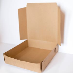 Set of 100- 10 X 10 X 2 1/2 Kraft Gift Box -1 Pc Foldable - Etsy