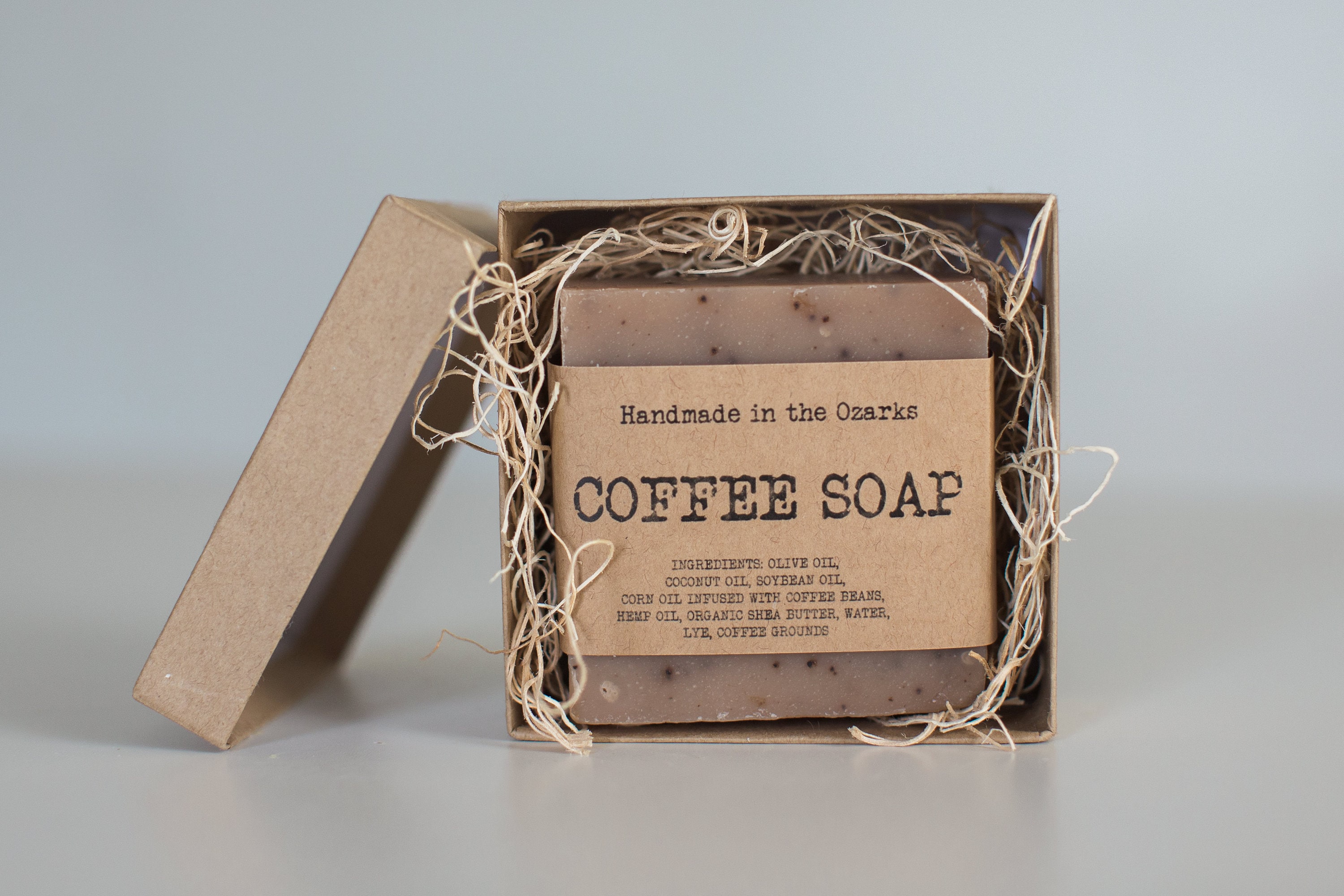 COFFEE Soap Bar 5 Oz Exfoliating and Moisturizing Handmade - Etsy UK