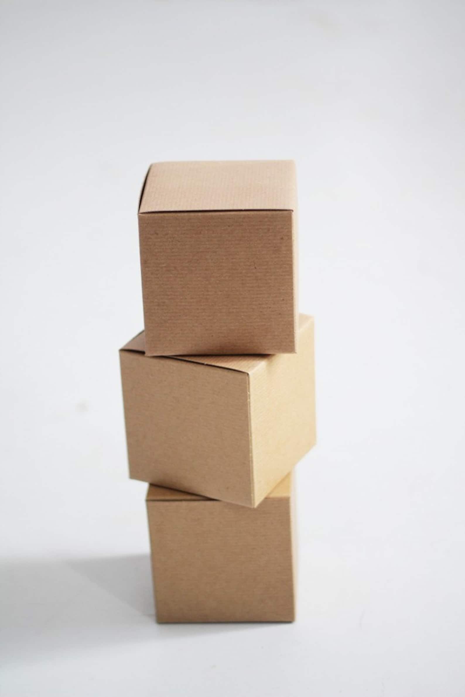 Kraft Gift Boxes 5x5x5 Lot of 60 | Etsy