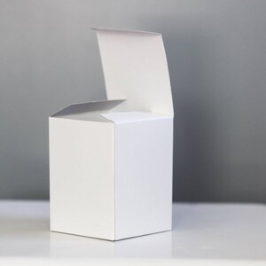 White Gift Boxes- Various Sizes in Drop-down Menu - Set of 10 - Etsy