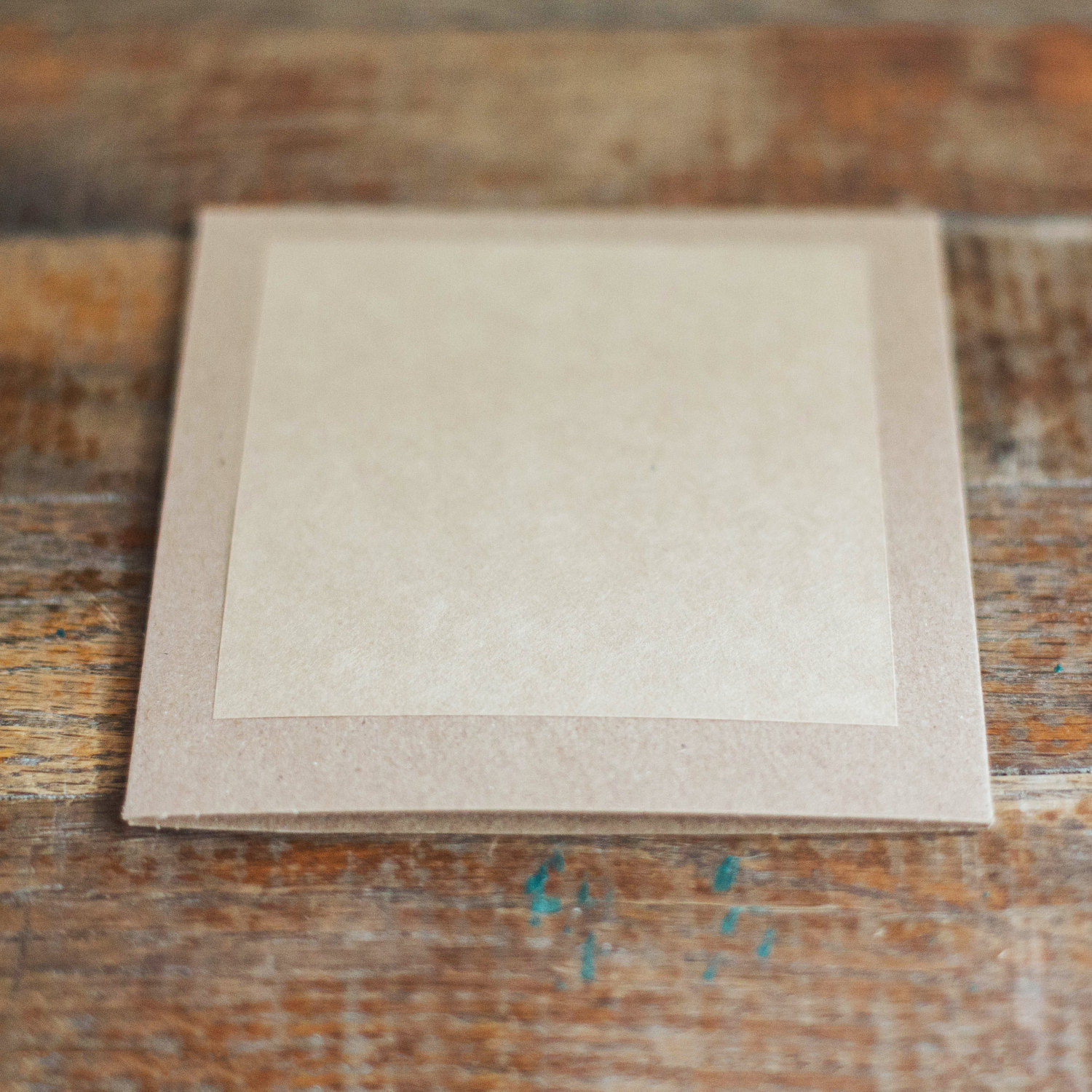 Kraft Stickers for CD sleeves 4in x 4 in Set of 32 | Etsy