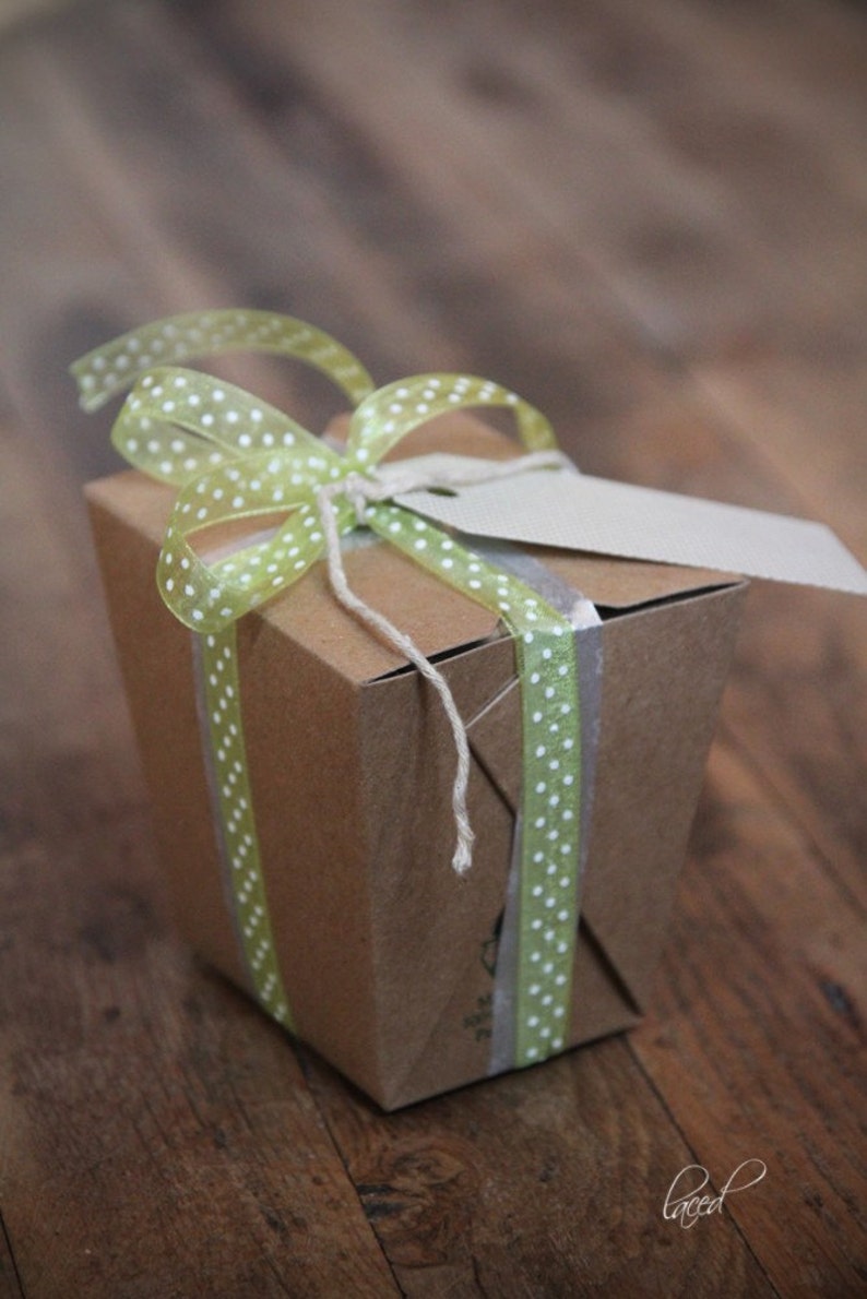 Kraft Take Out Boxes-set of 100 brown Kraft 100% Recycled 8 | Etsy