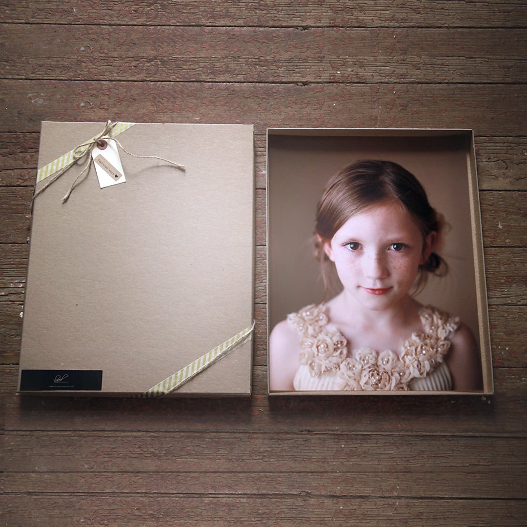 11 1/4 X 14 1/4 X 7/8 Inch Photo Boxes - Recycled Kraft Photography ...