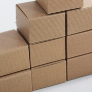 80 - 4x4x2 Inch Kraft Gift Box - Etsy