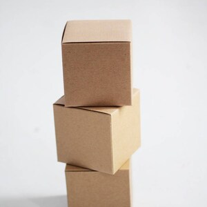 Kraft Gift Boxes 5x5x5 Lot of 70 - Etsy