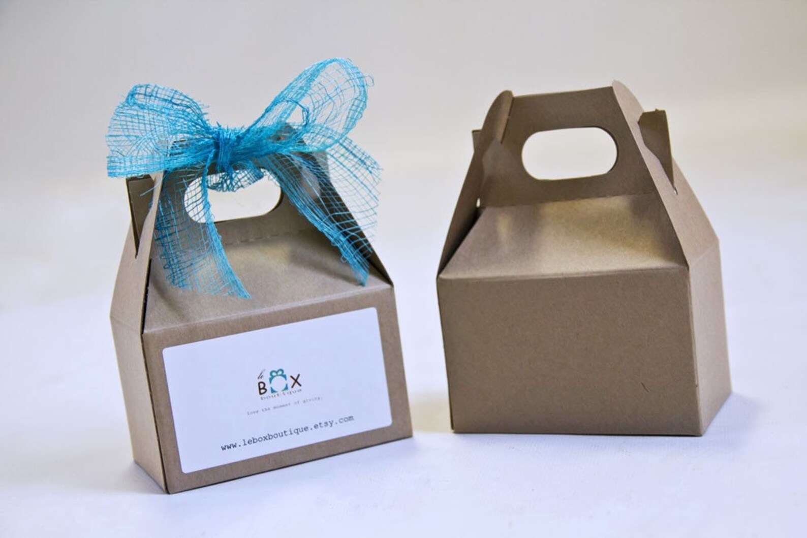 Mini Kraft Gable Box 4 X 2-1/2 X 2-1/2 Set of 10 - Etsy