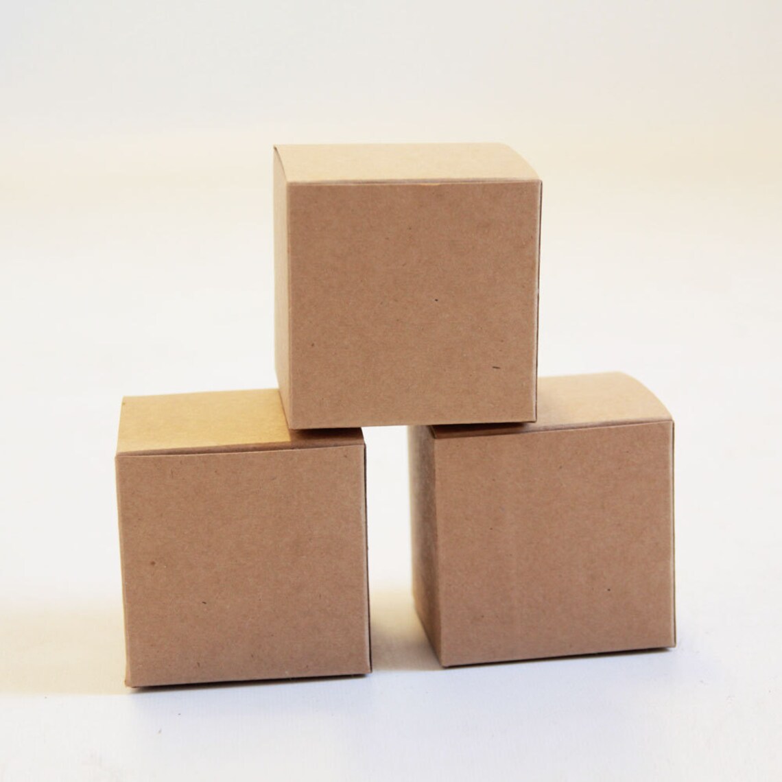 Kraft Natural Gift Box 3x3x3 Lot of 100 - Etsy