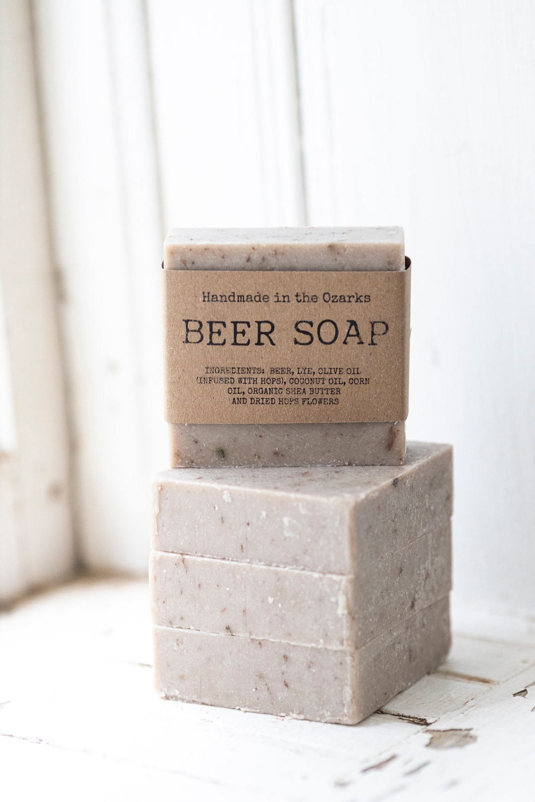 Handmade Beer Soap | All Natural Hops Soap, 5oz Bar - Etsy