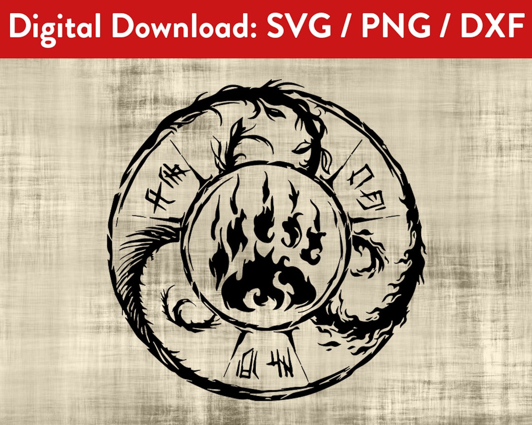 Elder Scrolls Online Warden Class Sigil SVG PNG DXF Skyrim - Etsy