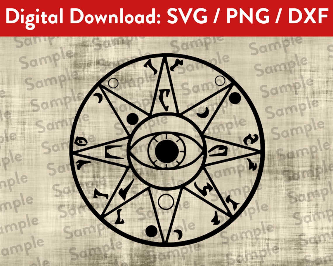 Oblivion Mages Guild Symbol SVG PNG DXF Elder Scrolls - Etsy