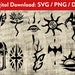 Skyrim Daedric Prince Symbols - Elder Scrolls Online Digital Art - SVG ...