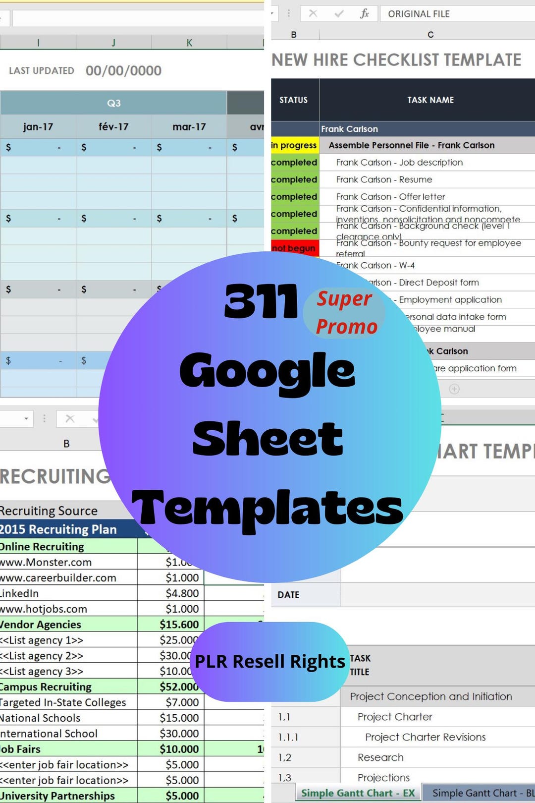 Google Sheet Templates, Customizable Google Sheets, Google Sheets ...
