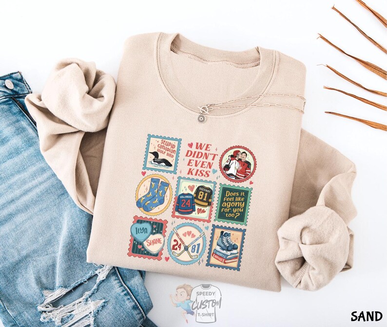 Heated Rivalry Stamps DTF, Ilya Rozanov Shane Hollander, MM Hockey ...